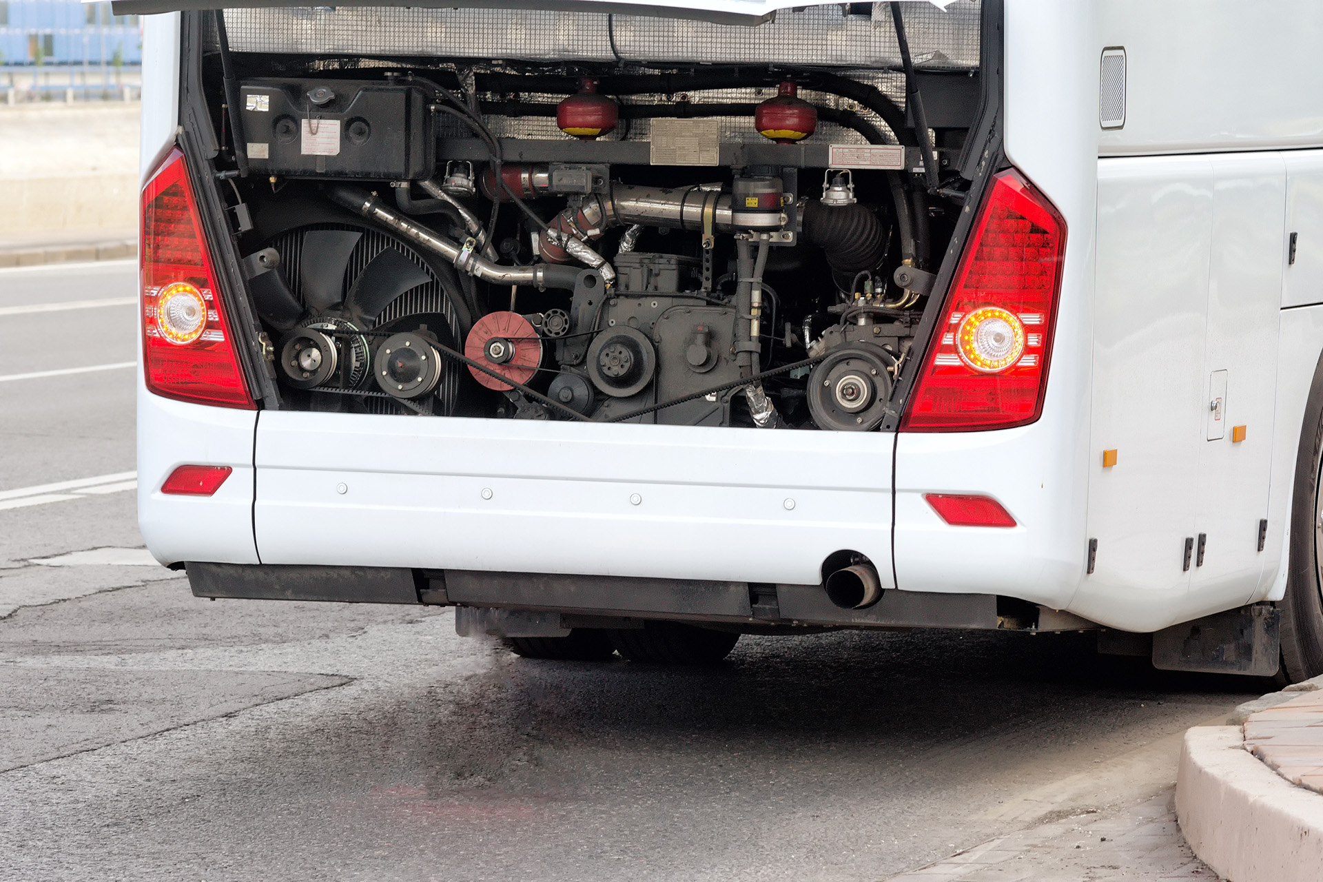 Bus & Coaches engine compartment |MAFELEC